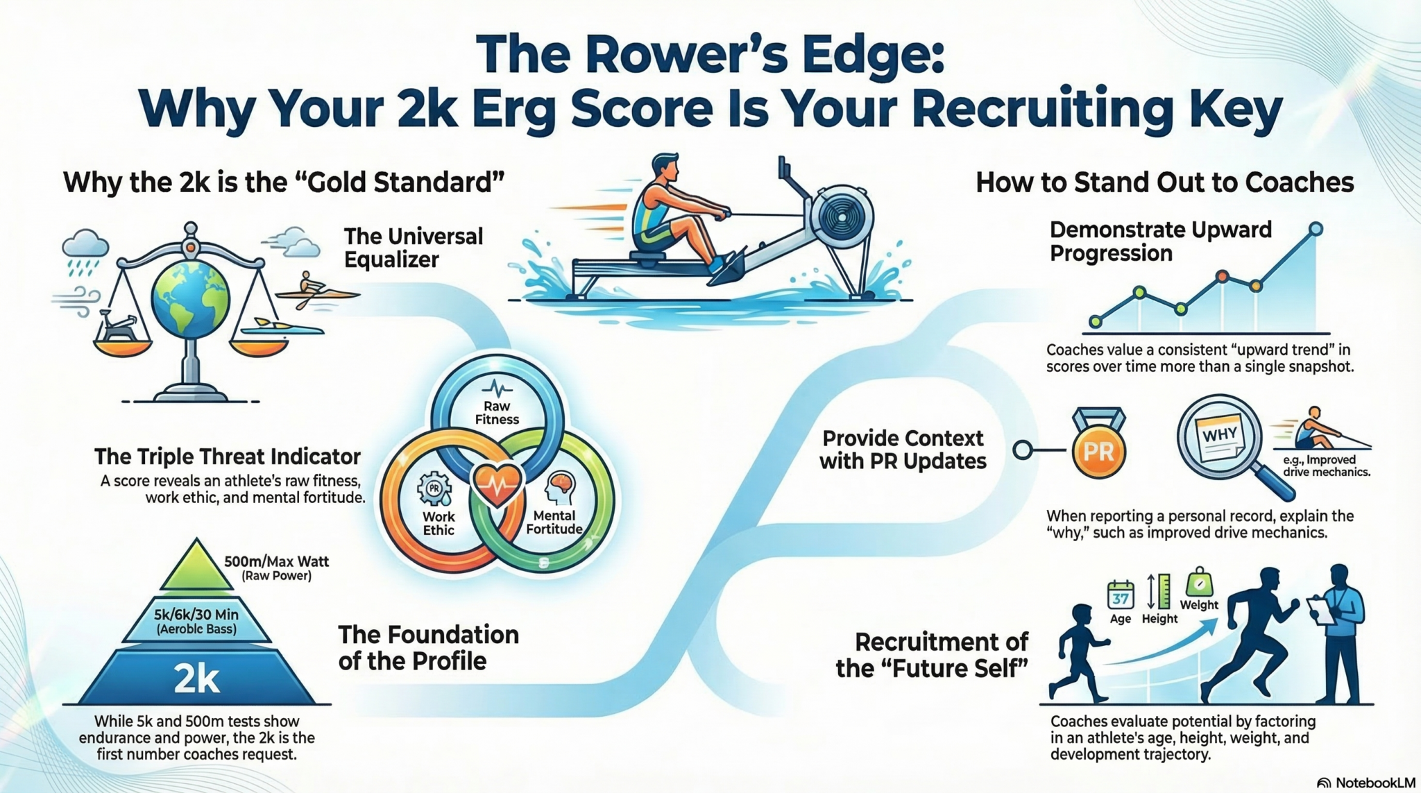 Erg Scores in College Rowing Recruiting: A Rower's Guide